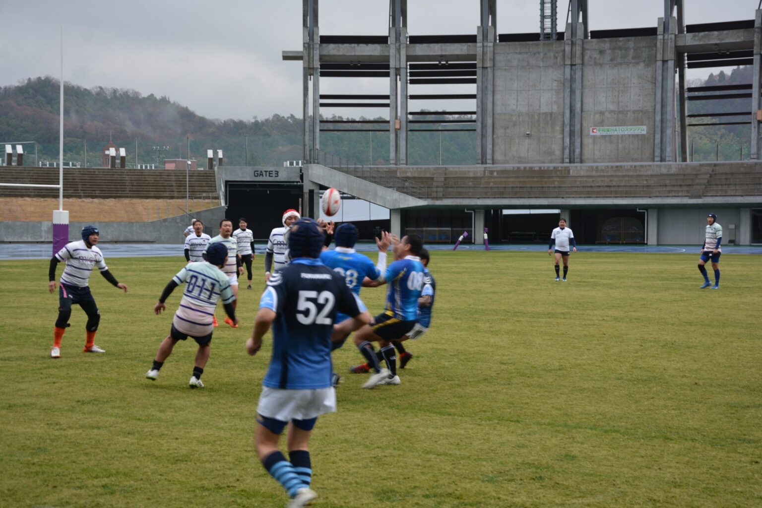 12月21日(日) 福惑ラグビークラブ、三重惑ラグビークラブ 交流試合（平和堂HATOスタジアム） - びわこ惑惑クラブ